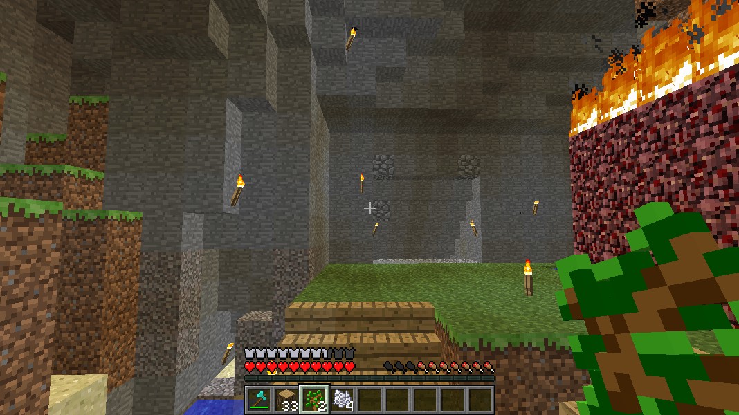 my would and carsel amd farm Minecraft Map