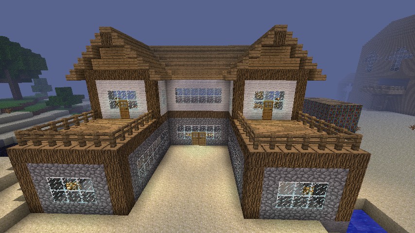 German Modern House Minecraft Map