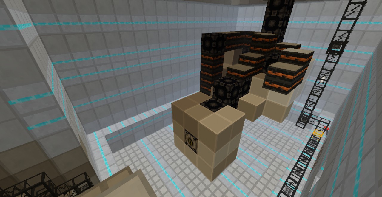 Aperture Laboratories-Underground Bunker Minecraft Map