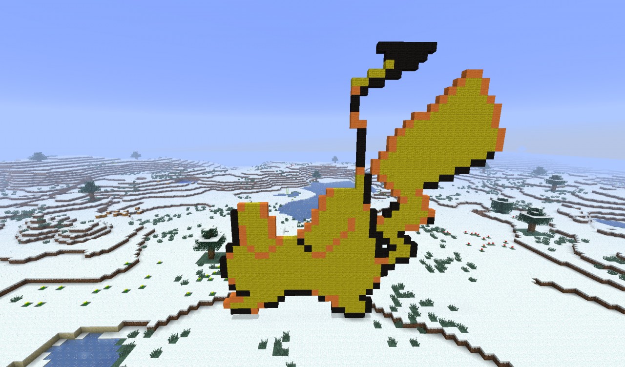 Pikachu Minecraft Map