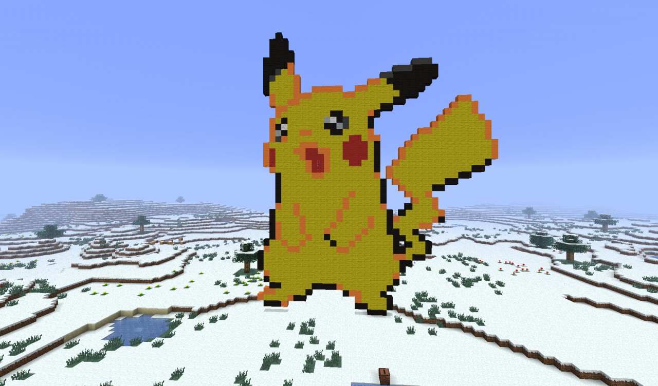 Pikachu Minecraft Map