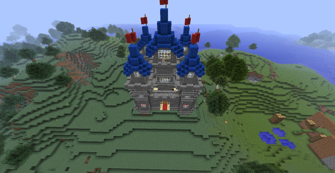 Fairytale castle Minecraft Map
