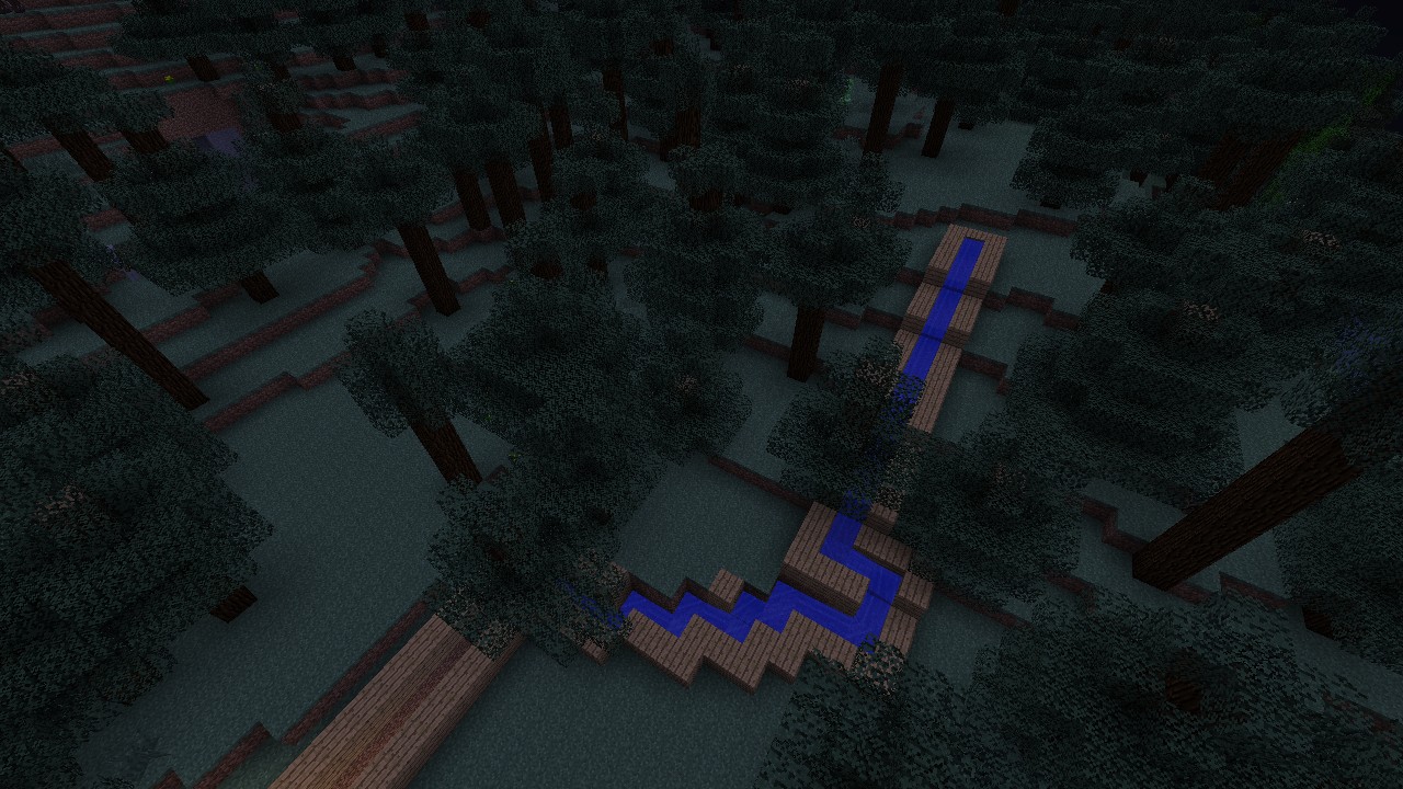 My first water slide Minecraft Map