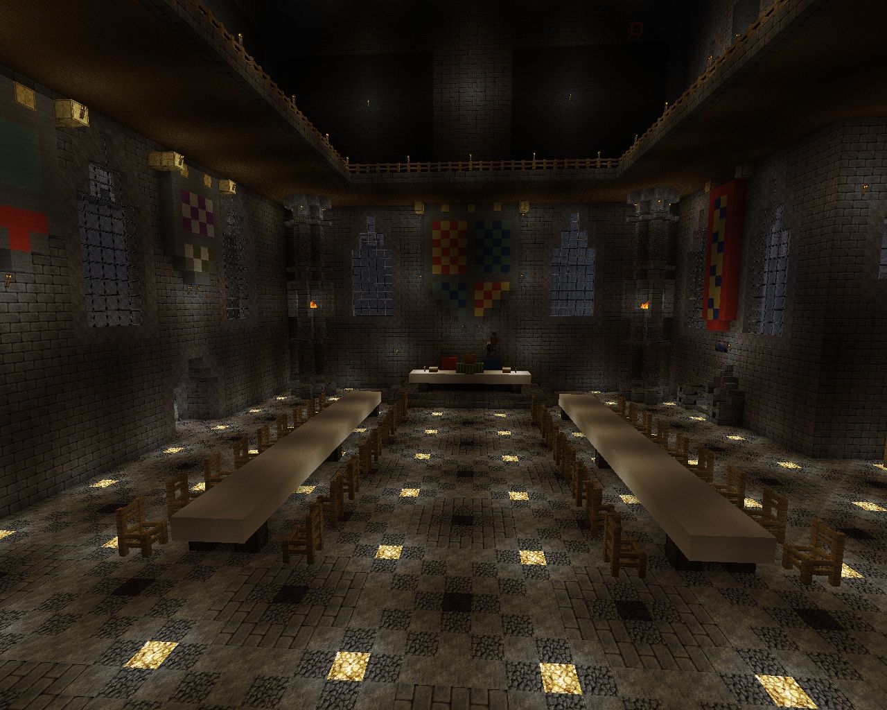 Feast Castle - fantasy castle Minecraft Map