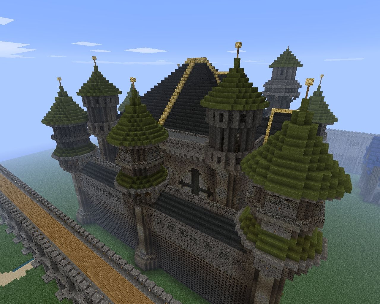 Feast Castle - fantasy castle Minecraft Map