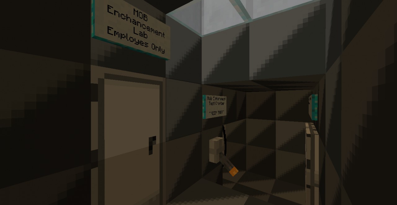 Aperture Laboratories-Underground Bunker Minecraft Map