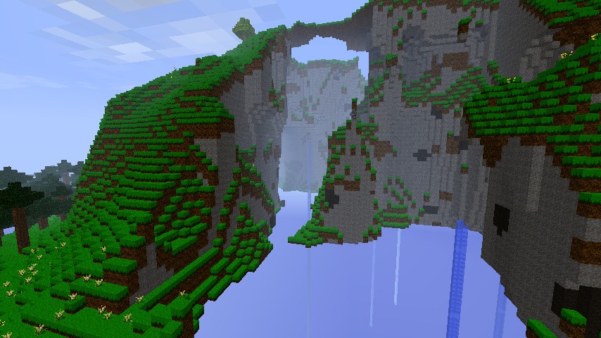 Floating Land Minecraft Map