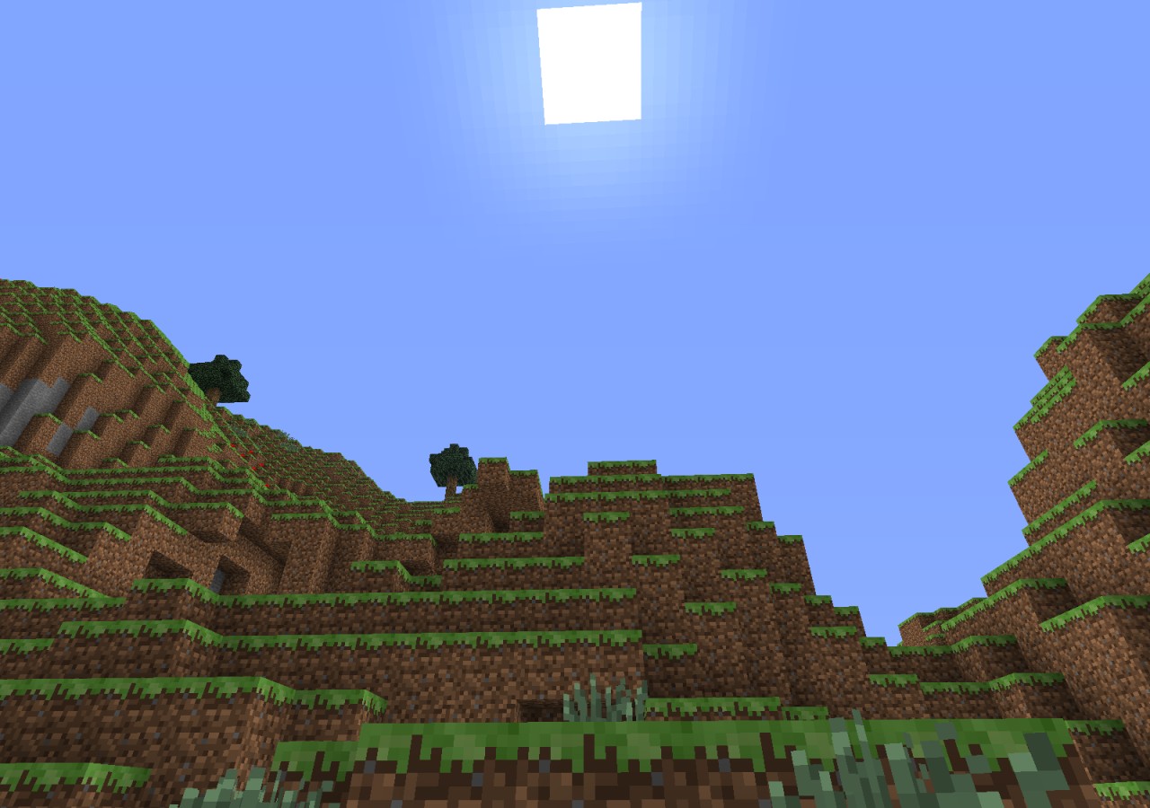 mountain landscape Minecraft Map