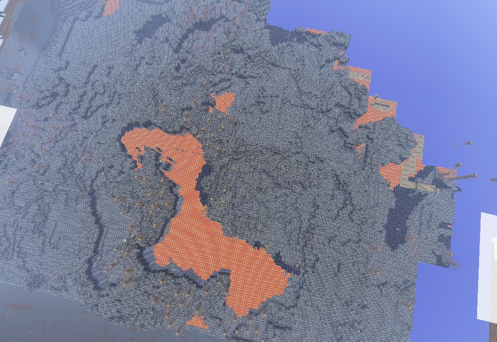 Hell Landscape Minecraft Map
