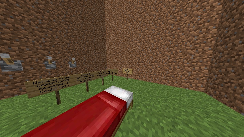 Combo Lock Minecraft Map