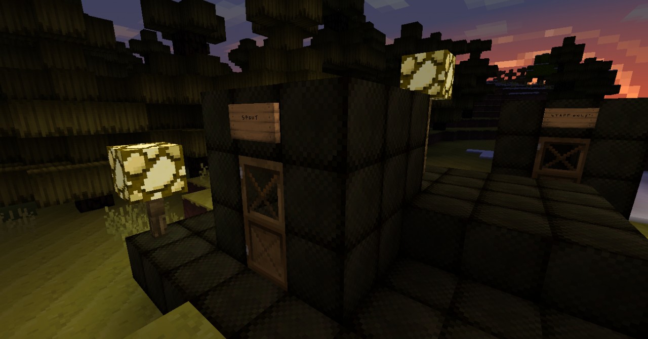 Spout Concept. Minecraft Map