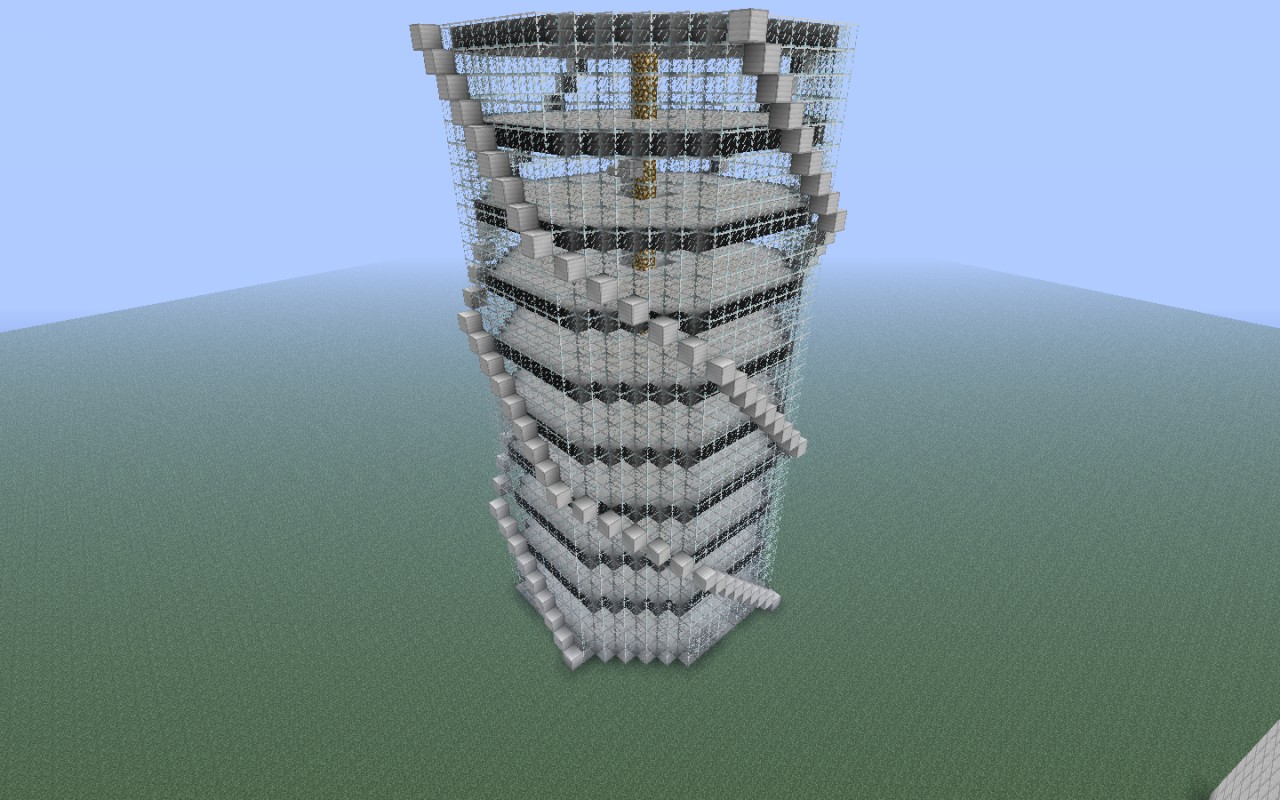 my market sky scraper Minecraft Map