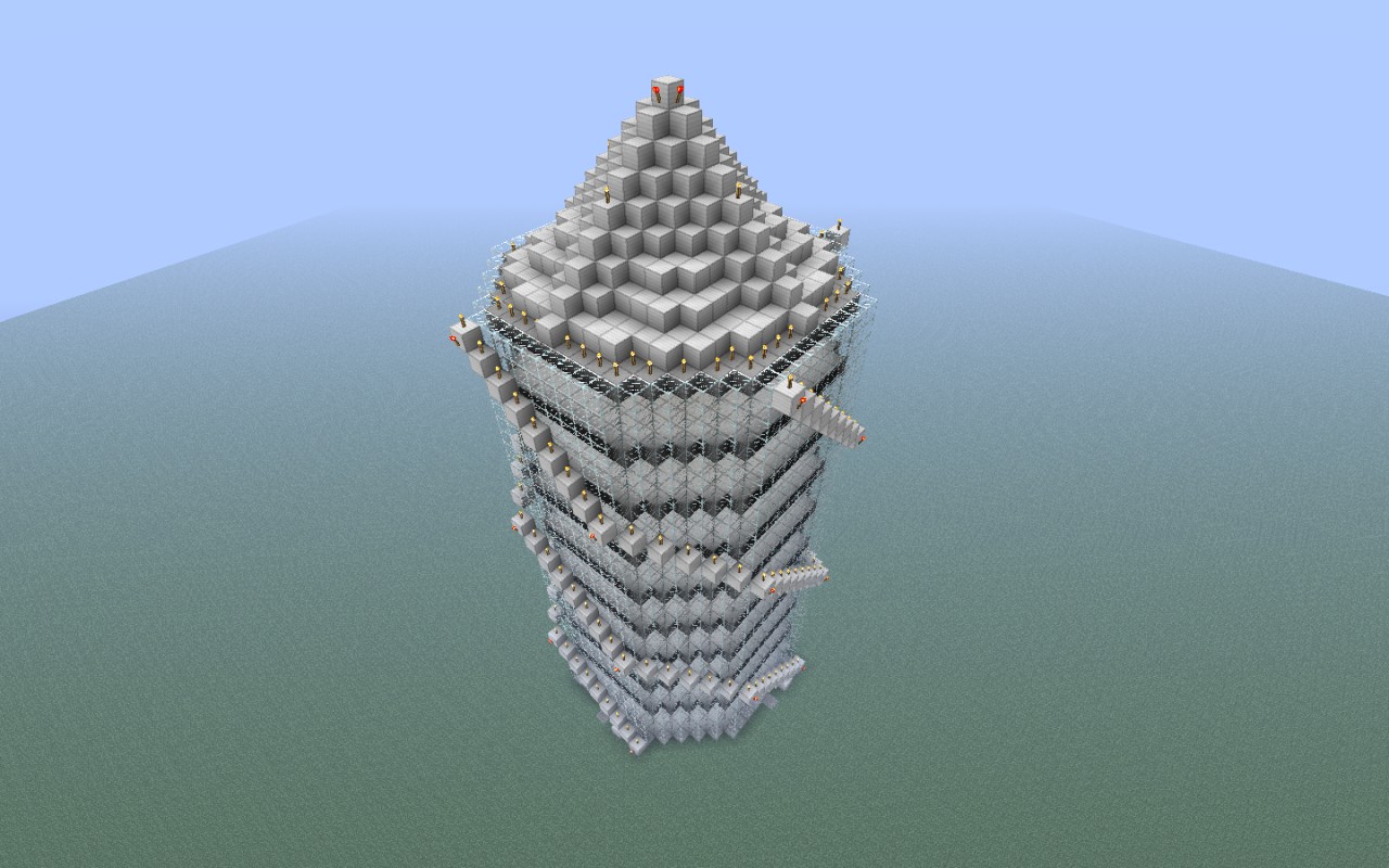 my market sky scraper Minecraft Map