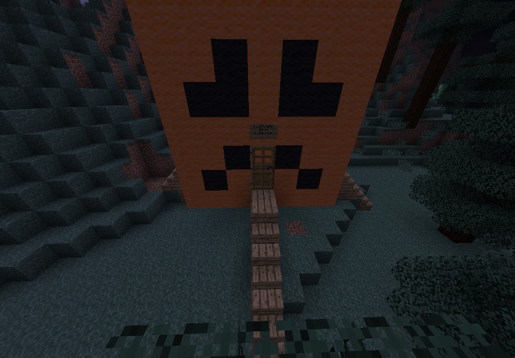 Giant Pumpkin House by Bikerboy Minecraft Map
