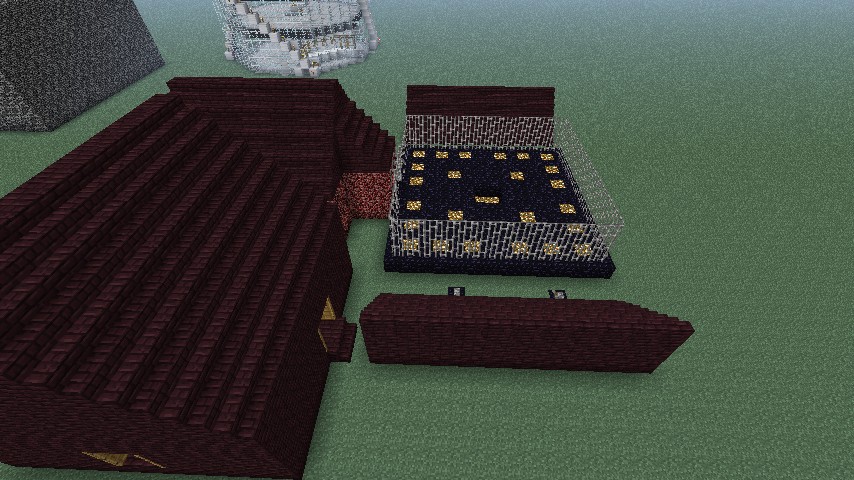 nether themed arena Minecraft Map