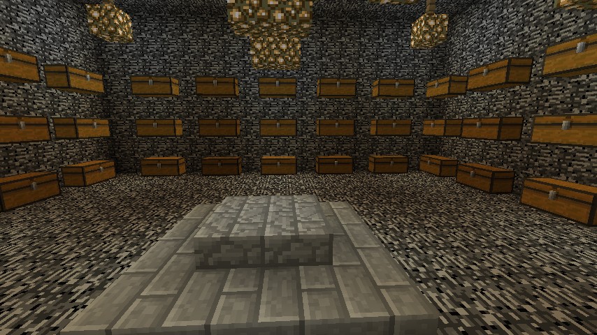bed rock vault Minecraft Map