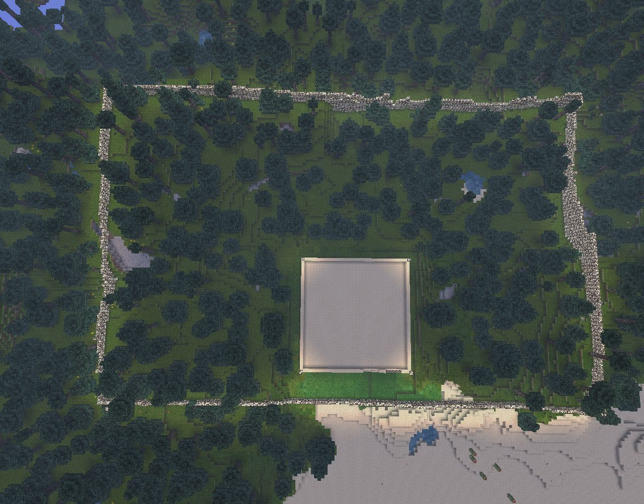 House in the Sahara Minecraft Map