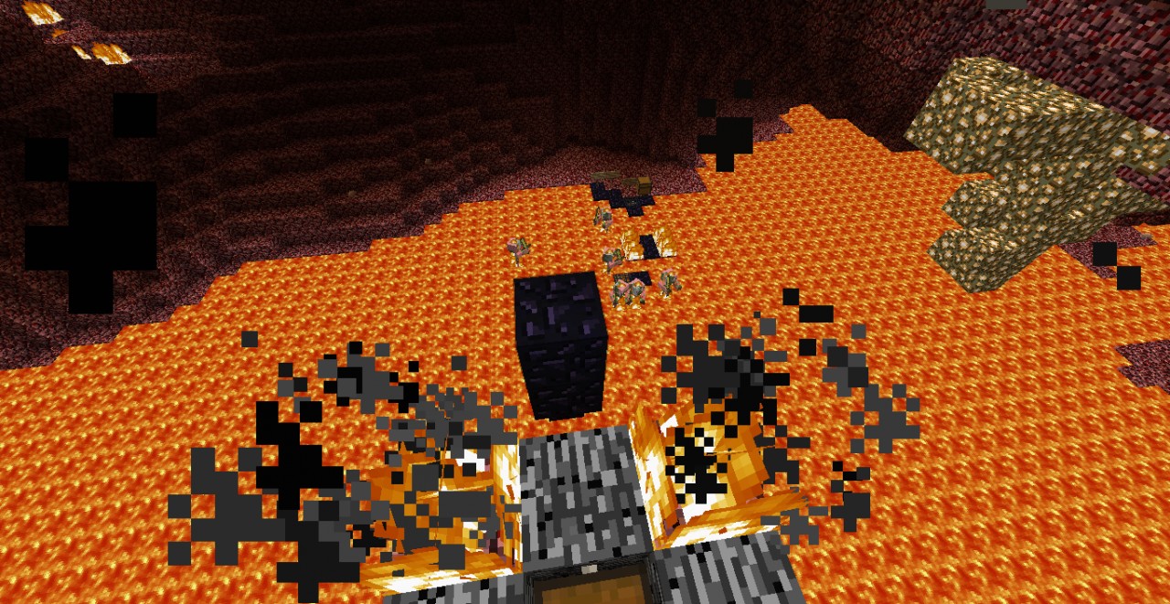 Harder lava jump corse Minecraft Map