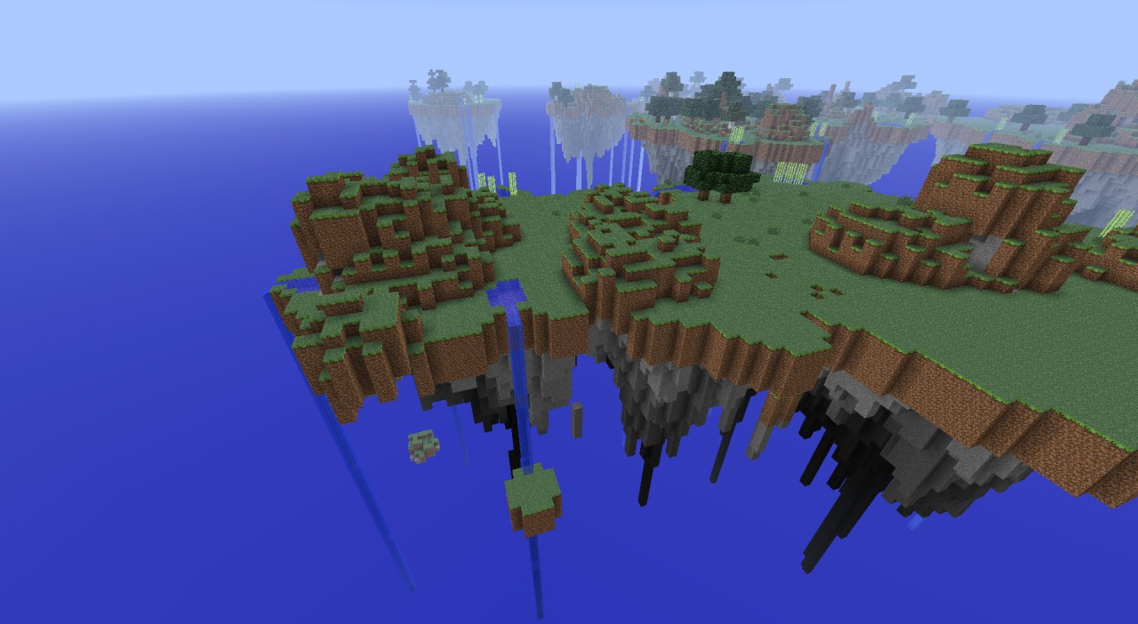 Floating islands Minecraft Map