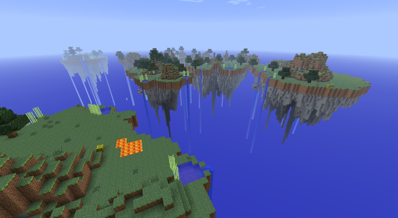 Floating islands Minecraft Map