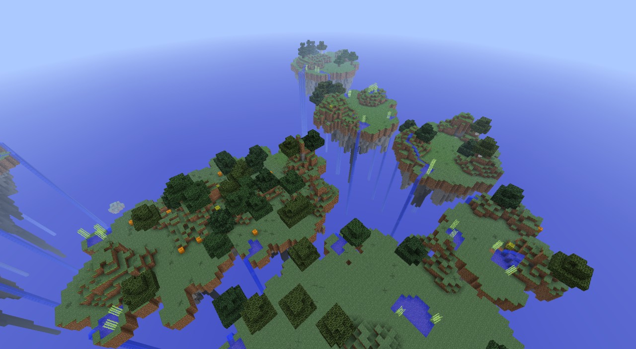 Floating islands Minecraft Map