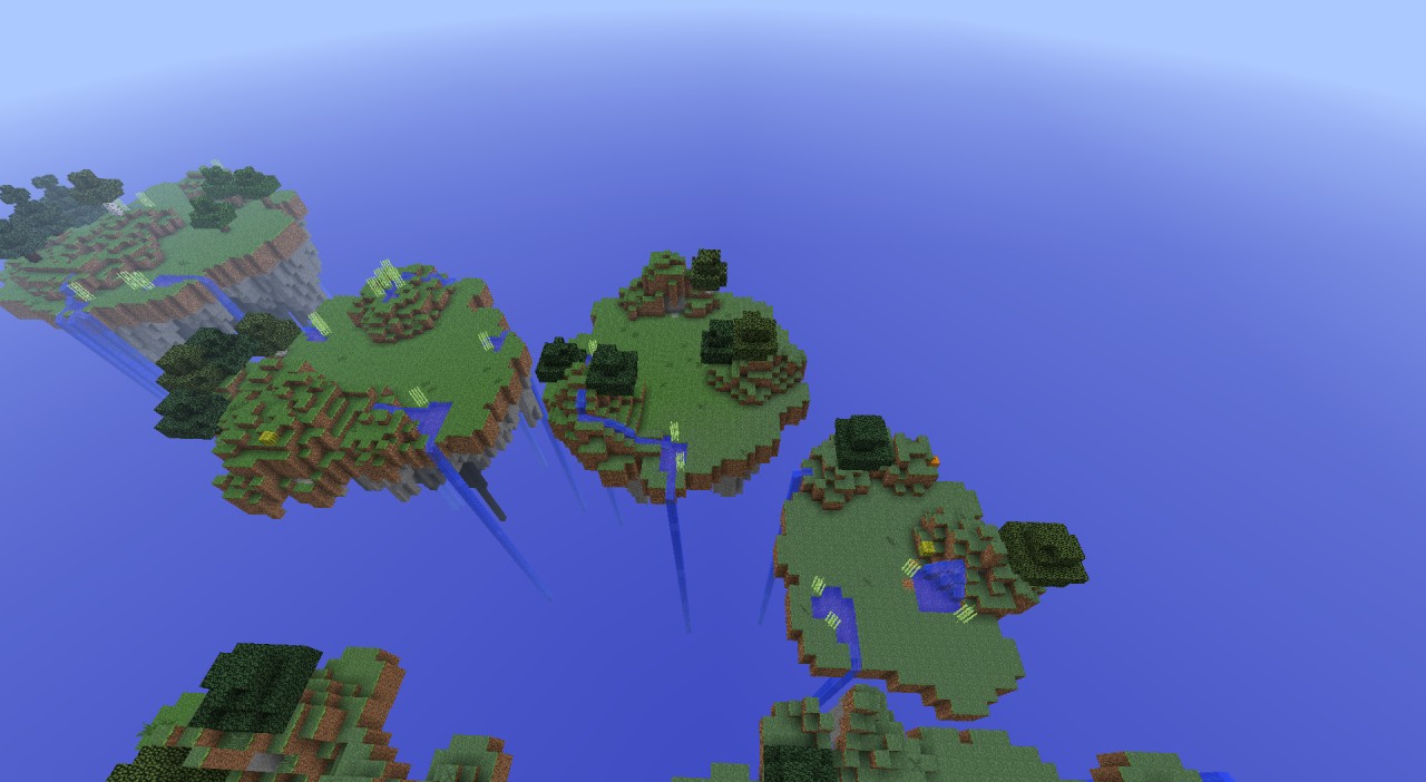 Floating islands Minecraft Map