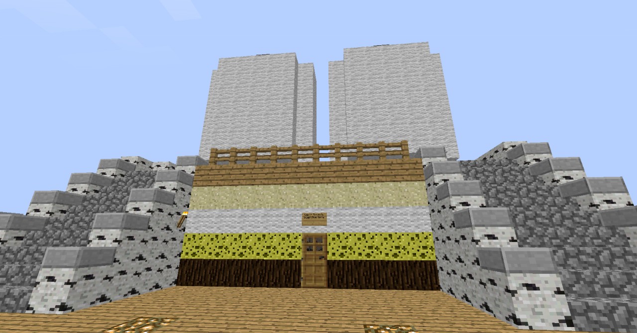 Birch Log Pirate Ship Minecraft Map