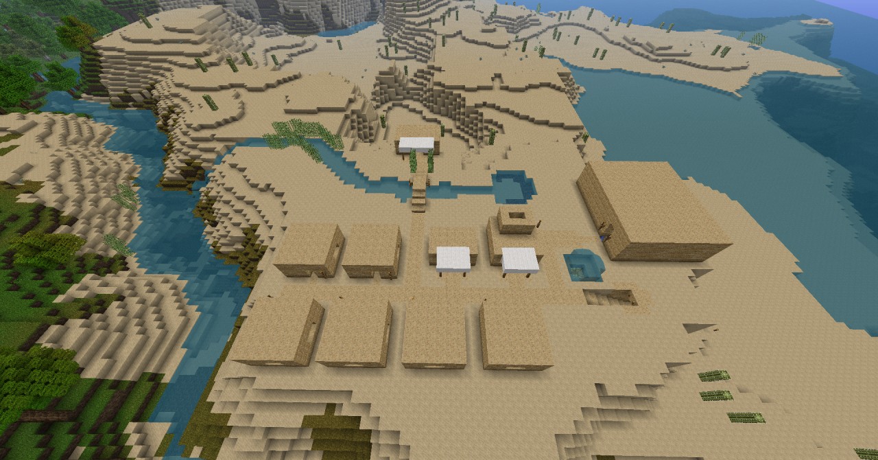desert city Minecraft Map