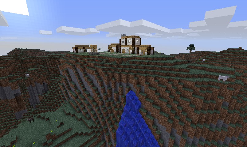 Village peak Minecraft Map