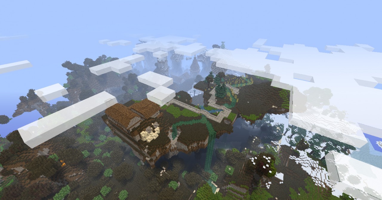 floating islands [BEAUTIFUL] Minecraft Map