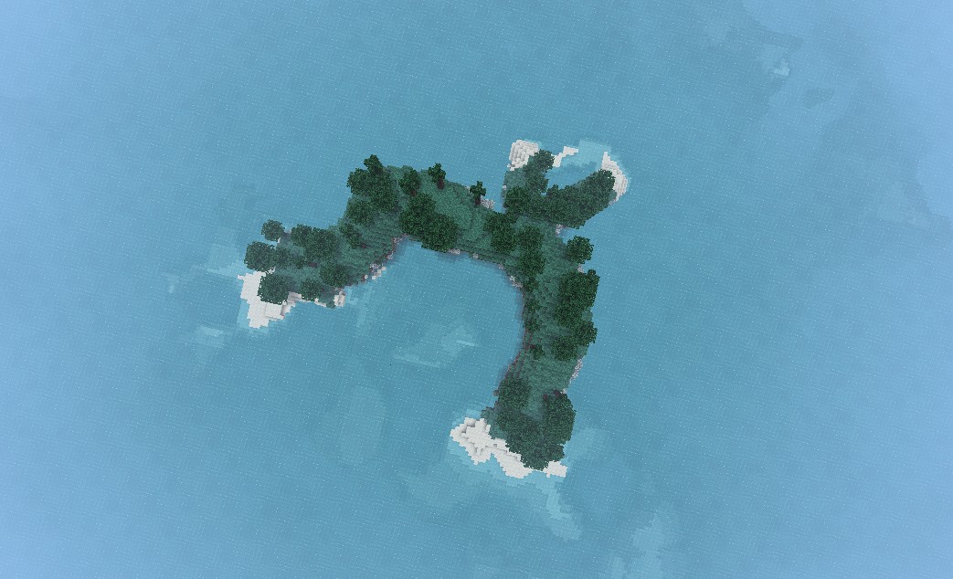 Small Island Terraforming (CH.DE) Minecraft Map