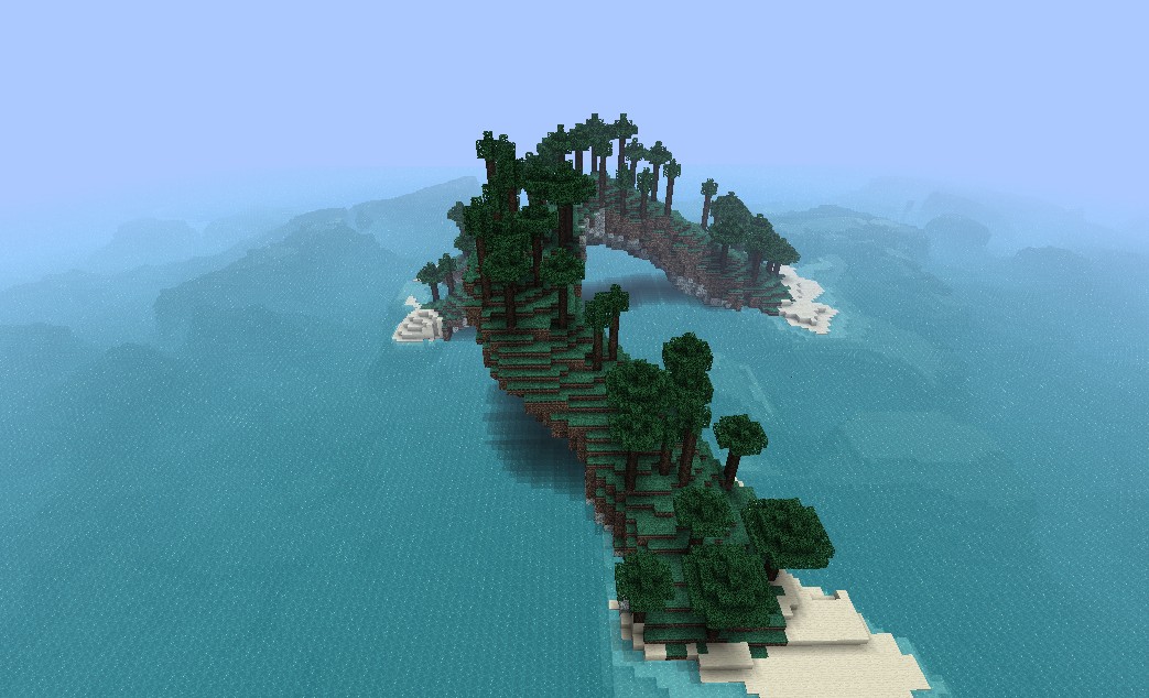 Small Island Terraforming (CH.DE) Minecraft Map