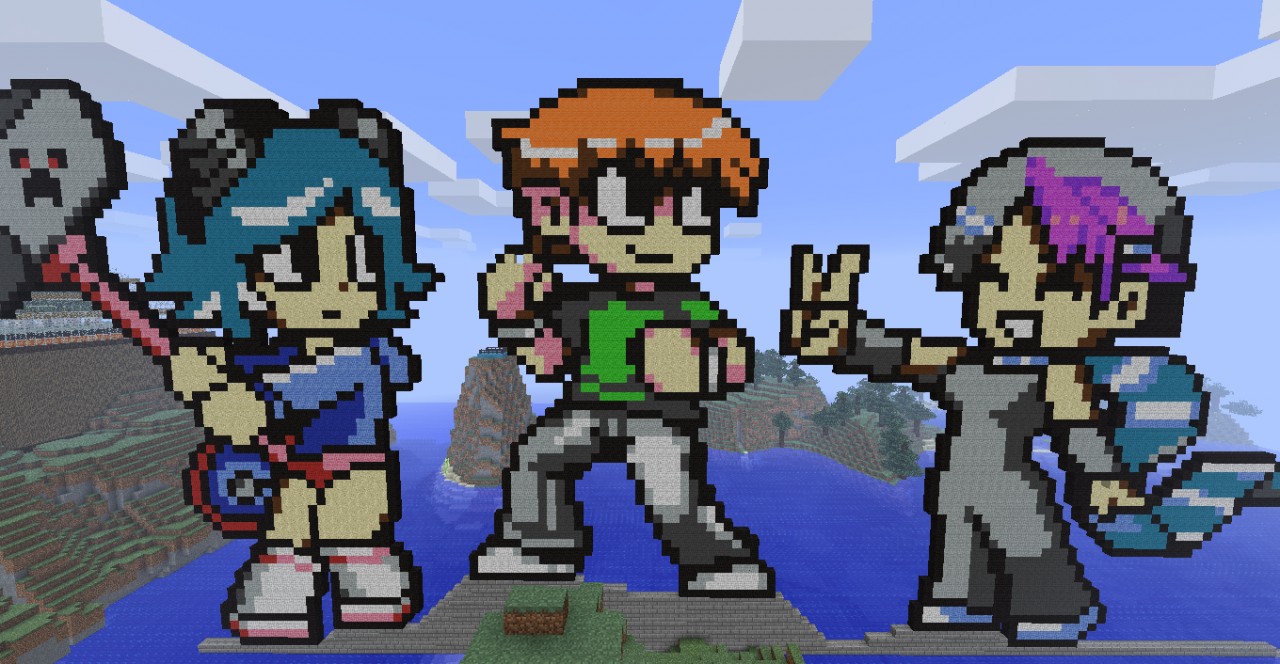 Scott Pilgrim Vs The World Minecraft Map