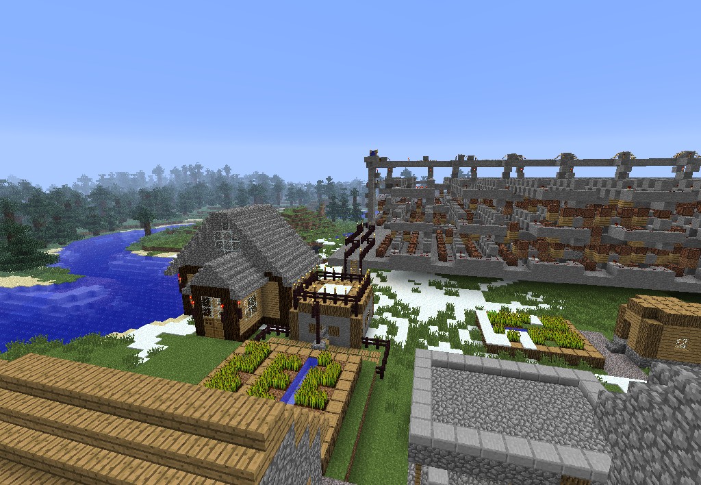 Note Block Music-Hit Me With Your Rhythm stick Minecraft Map