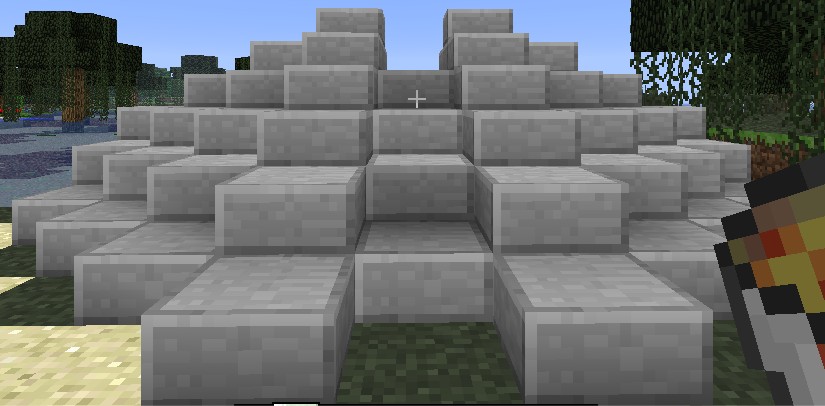 Half-Block Bunker Minecraft Map