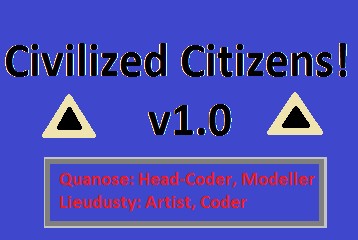 Civilized Citizens! [1.8.1] v1.0 Minecraft Mod