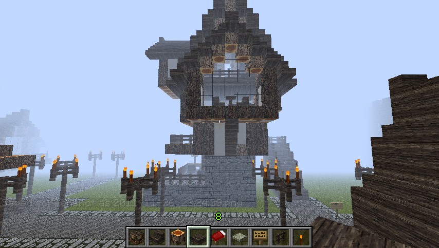 Mid Evil Castle Minecraft Map