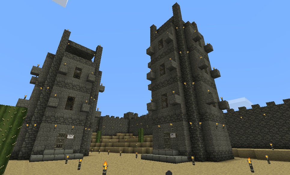 Two Towers Minecraft Map