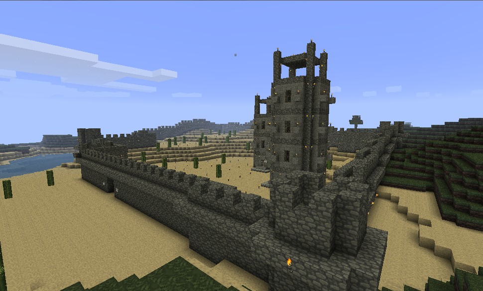 Two Towers Minecraft Map