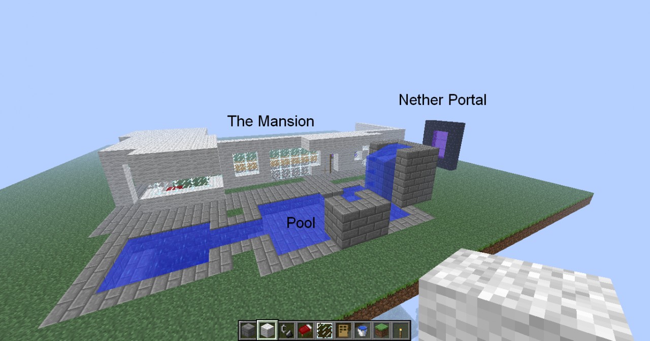 Floating Island Mansion :3 Minecraft Map