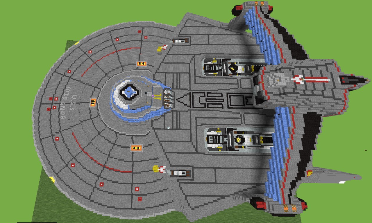 Star Trek USS Miranda (Fully Explorable) Minecraft Map