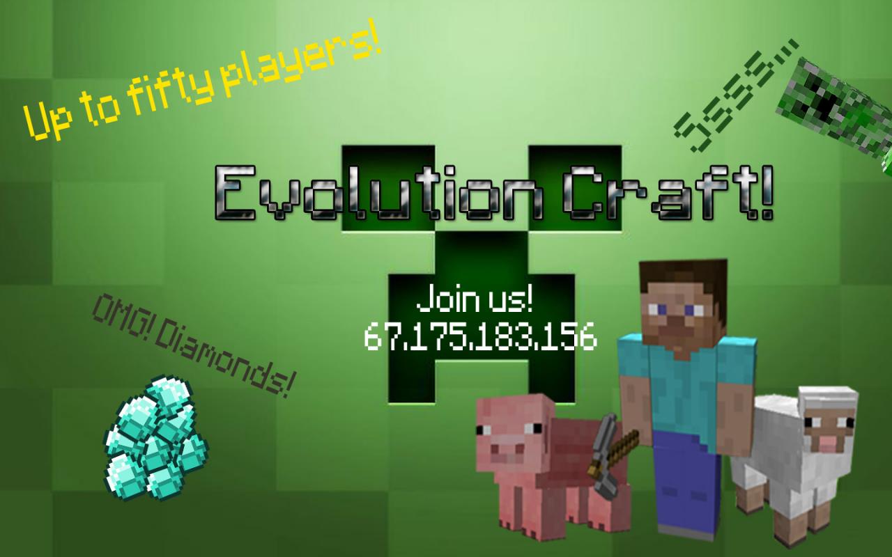 Evolution Craft! Minecraft Server
