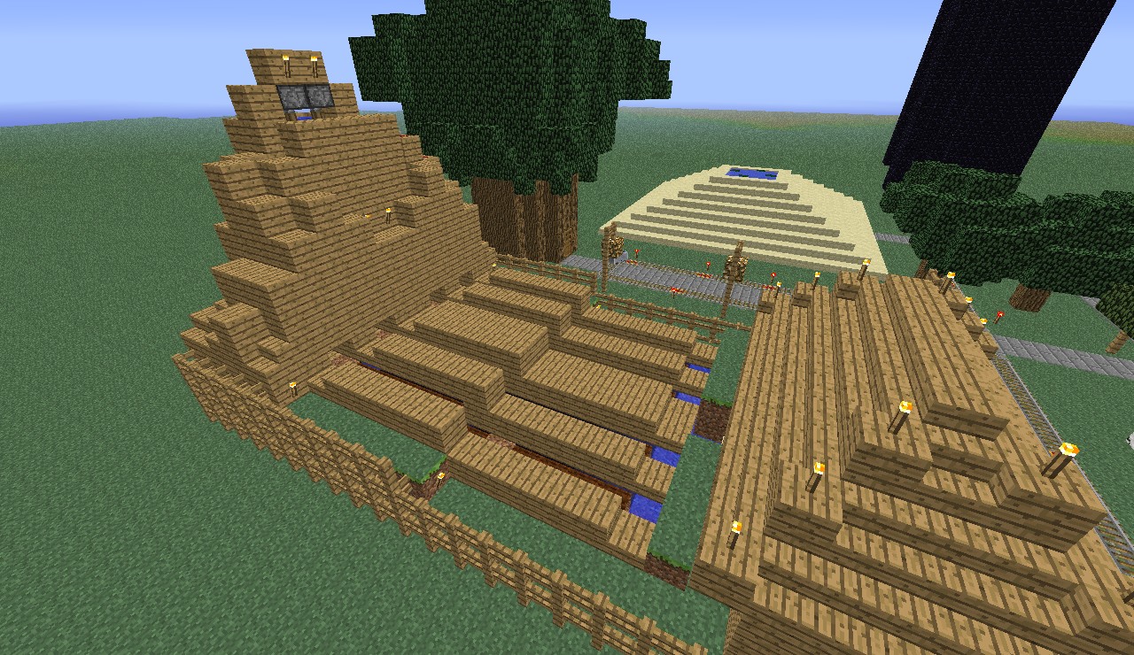 Flat World+Stuff Minecraft Map