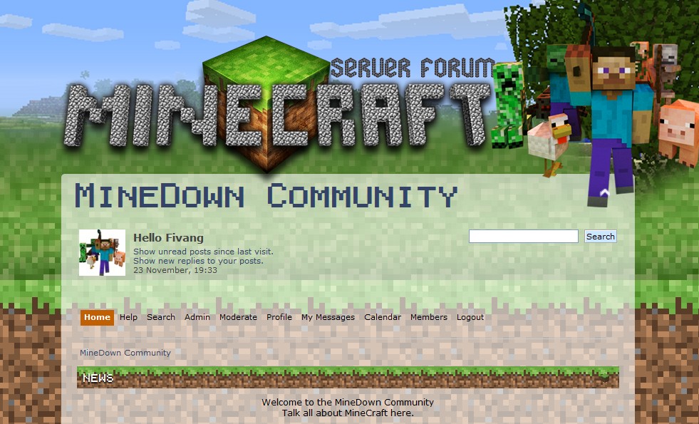 New MineCraft Community