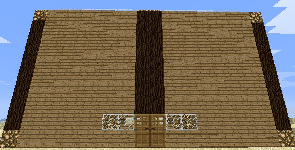 House for 4 people Minecraft Map