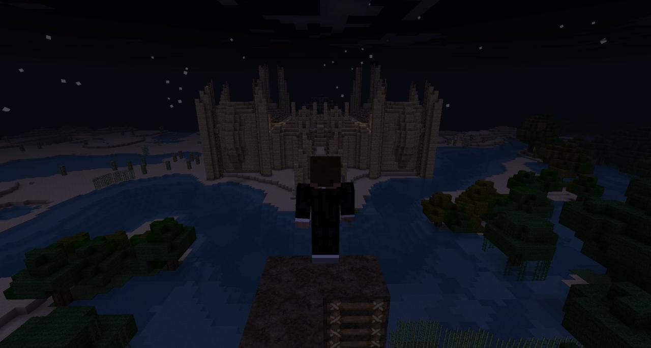 Sandstone-temple / library by Mineorator Minecraft Map