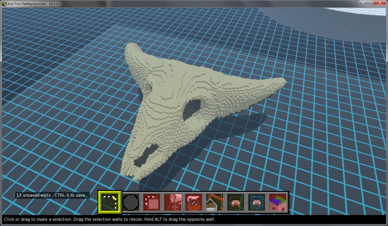 Cow Skull Minecraft Map