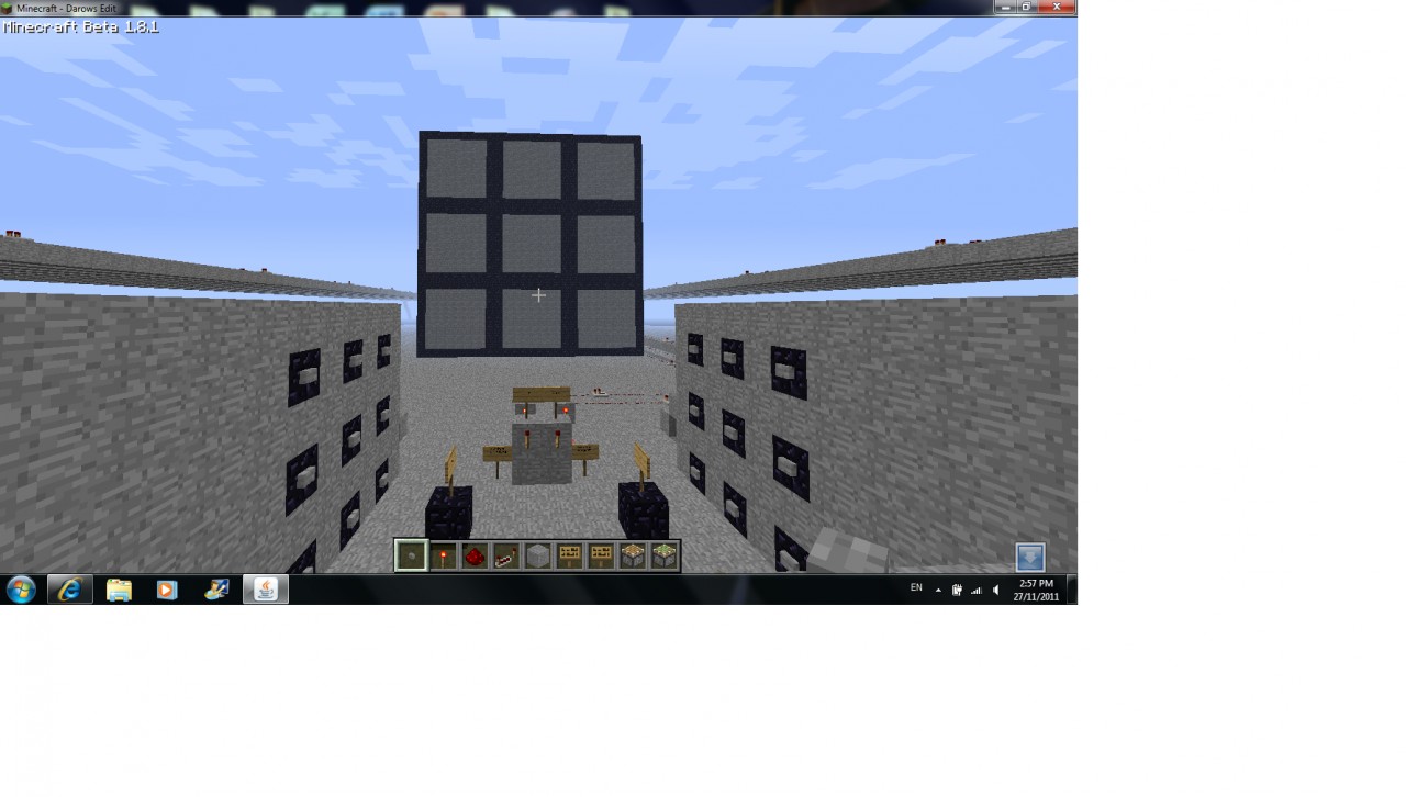 Brog375 tic tac toe (knots & crosses) Minecraft Map