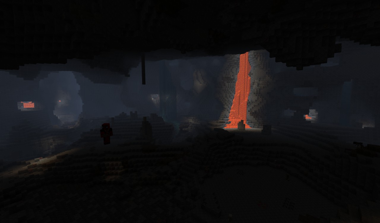 Overworld Caves Minecraft Map