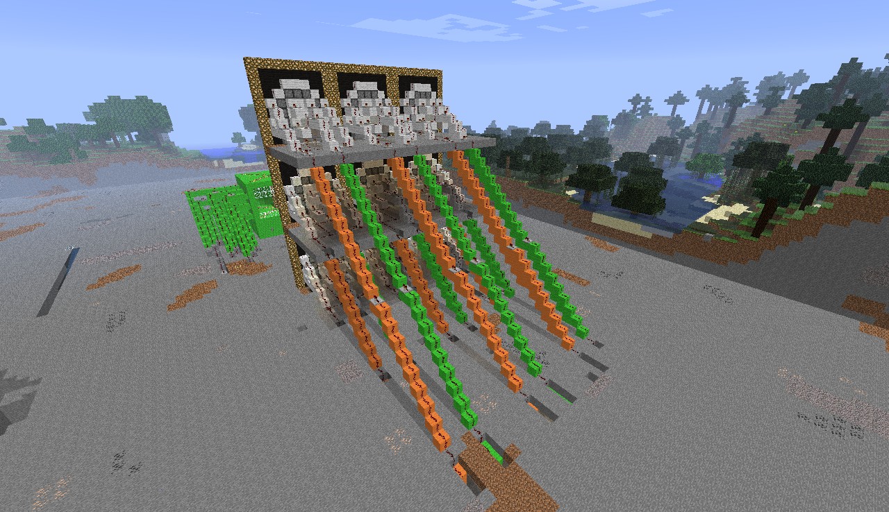 Tic-Tac-Toe Minecraft Map